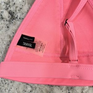 triangl swimwear | Swim | Triangl Neon Pink Bikini | Poshmark